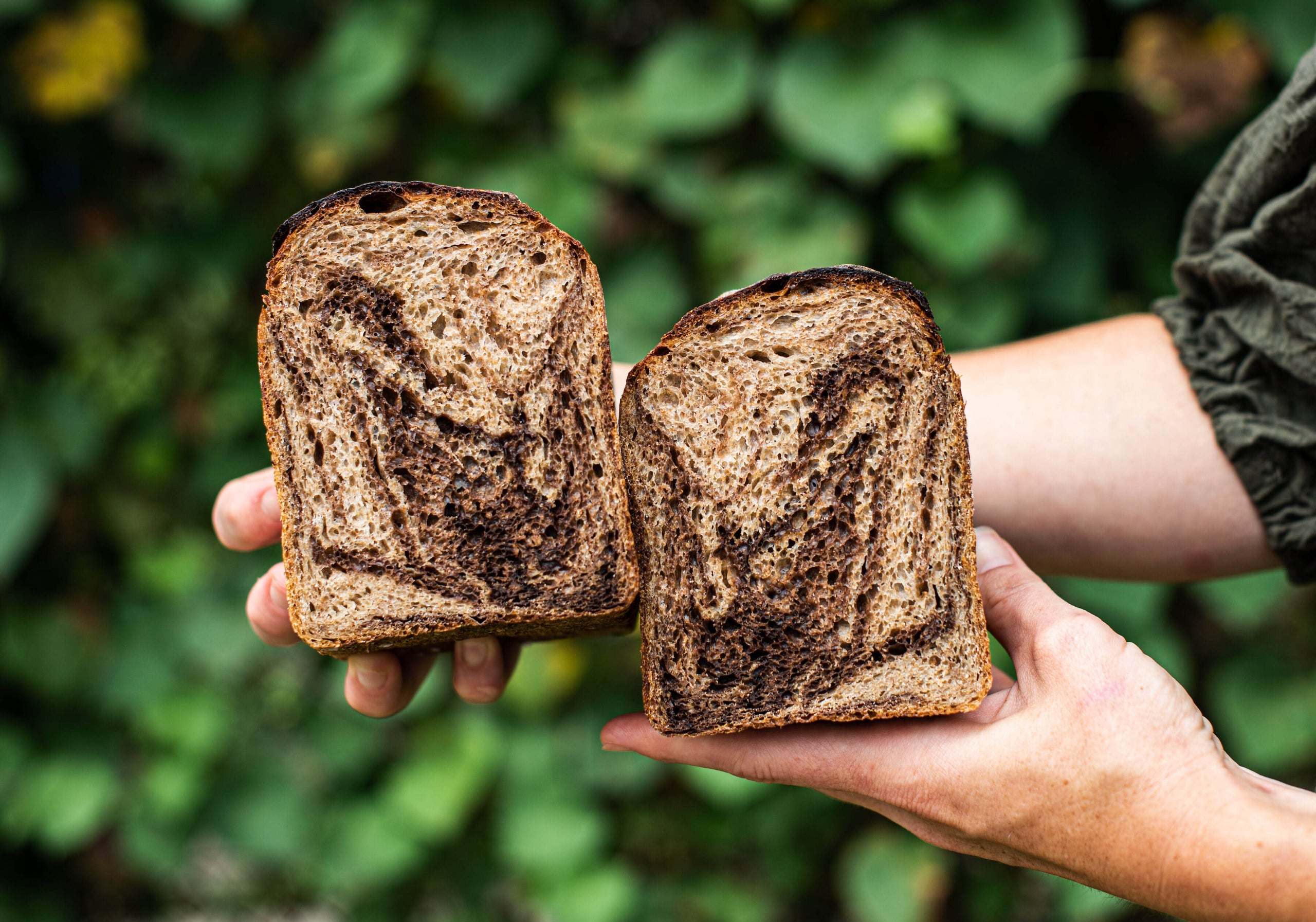 marbled rye sandwich loaf | MOTHER